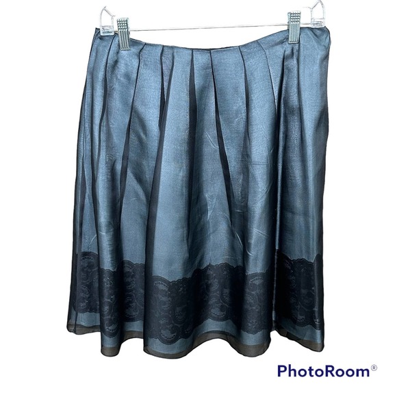Kay Unger New York | Skirts | Kay Unger New York Womens Silk Pleated ...